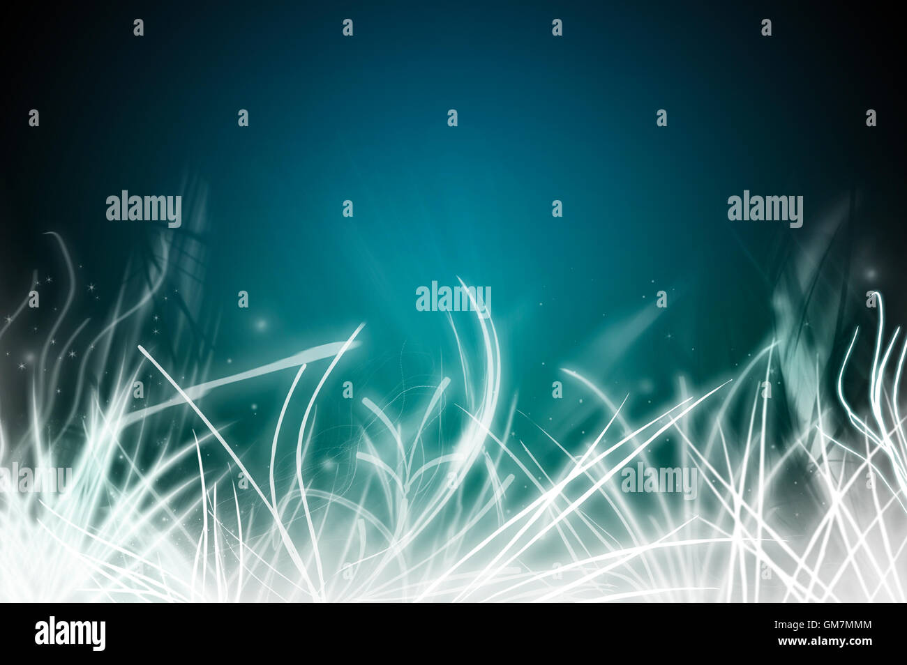 Abstract blue dreamy background hi-res stock photography and images - Alamy