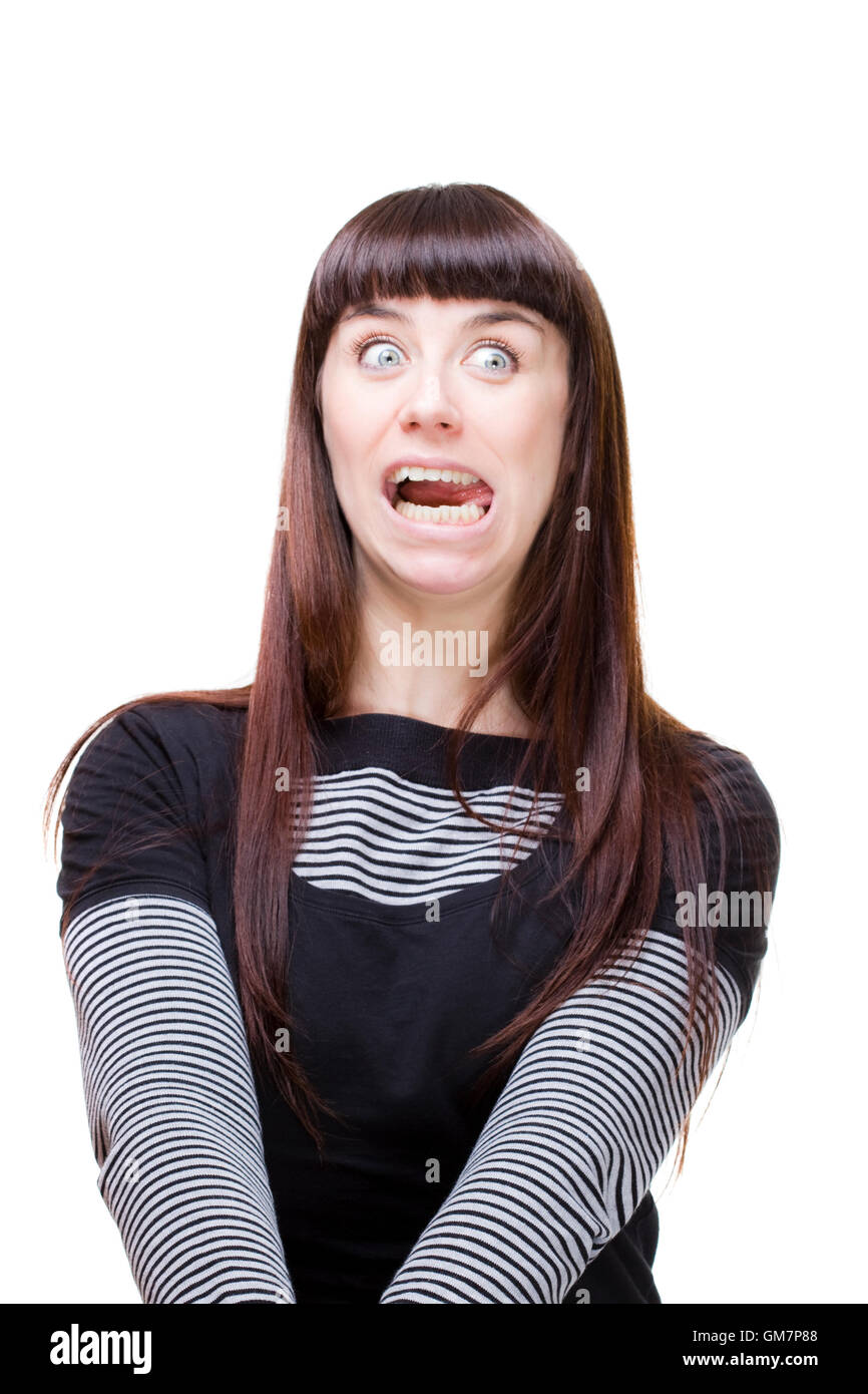 Woman expressions hi-res stock photography and images - Alamy