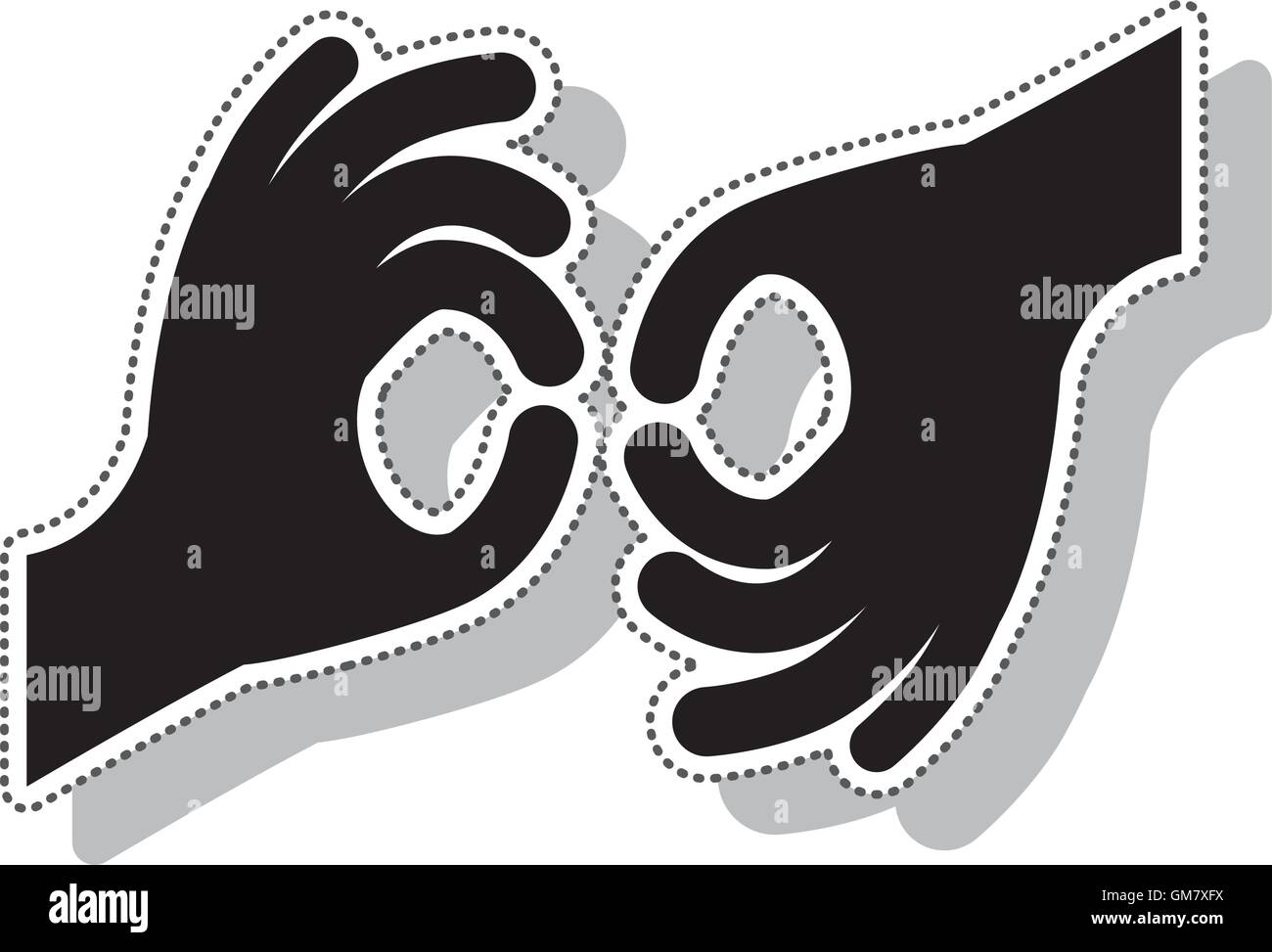 hands language signs isolated icon Stock Vector Image & Art - Alamy