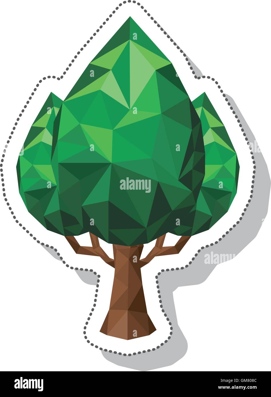 tree plant isometric icon Stock Vector Image & Art - Alamy