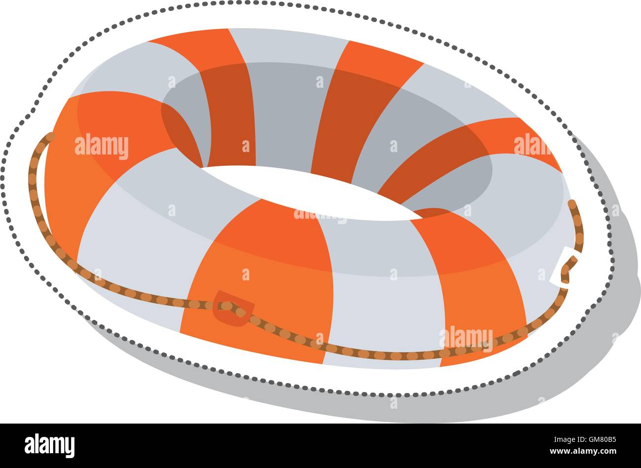 float lifeguard isolated icon Stock Vector Image & Art - Alamy