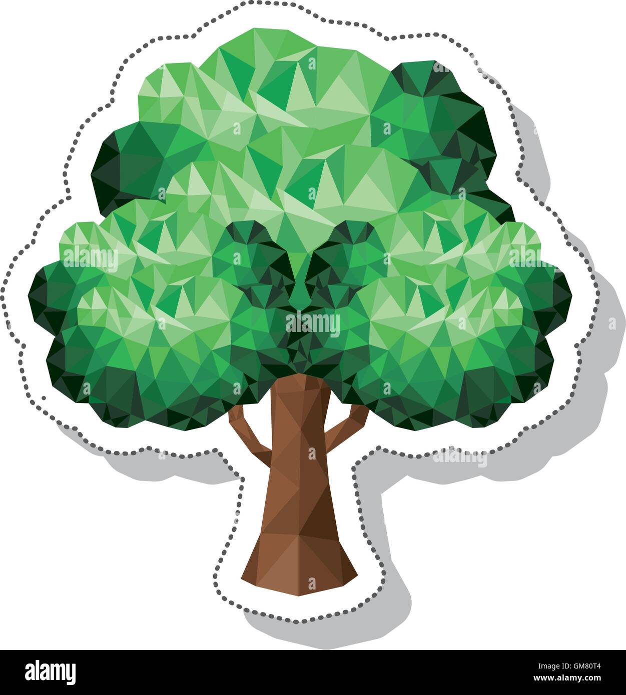 tree plant isometric icon Stock Vector Image & Art - Alamy