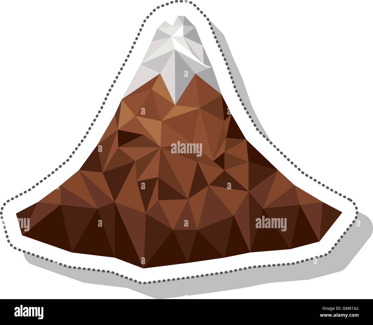 mountain landscape isometric icon Stock Vector Image & Art - Alamy