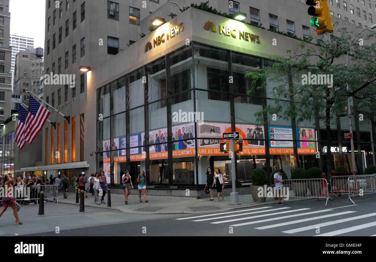 Nbc headquarters hi-res stock photography and images - Alamy