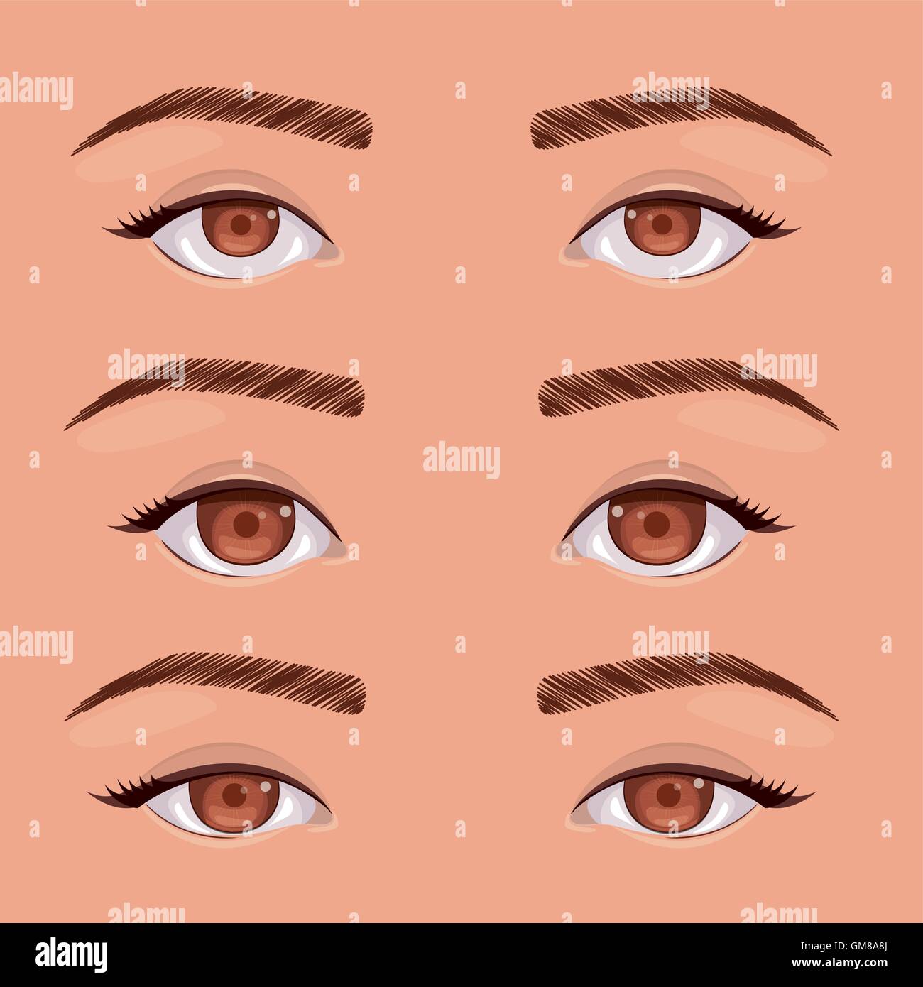 set eyes human pop art isolated Stock Vector Image & Art - Alamy