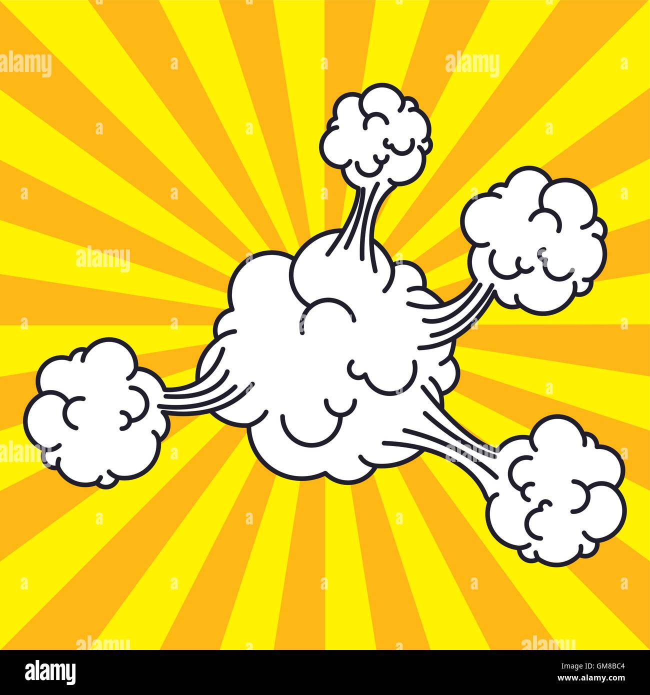 explosion pop art style Stock Vector Image & Art - Alamy