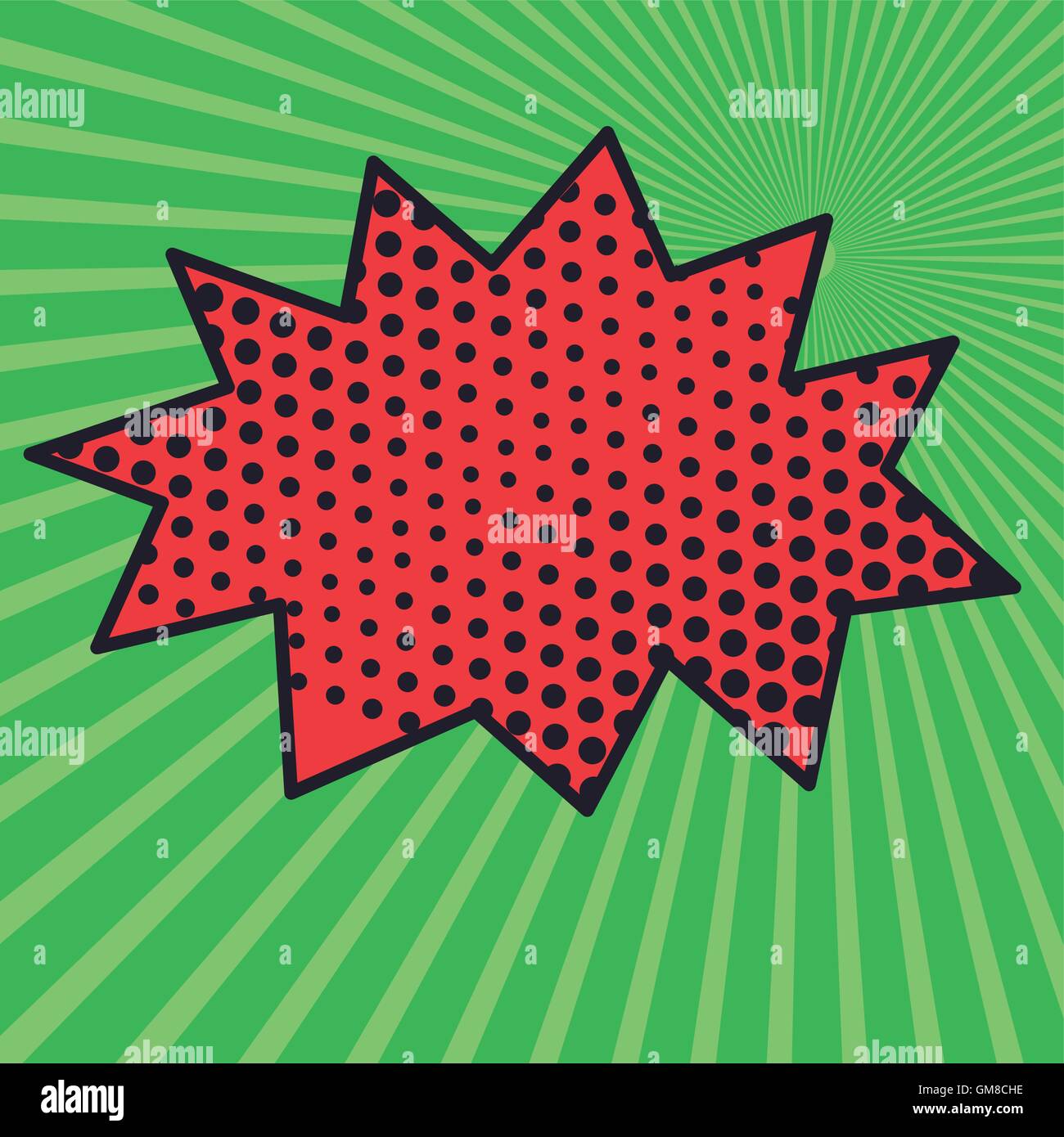 splash comic isolated icon Stock Vector Image & Art - Alamy