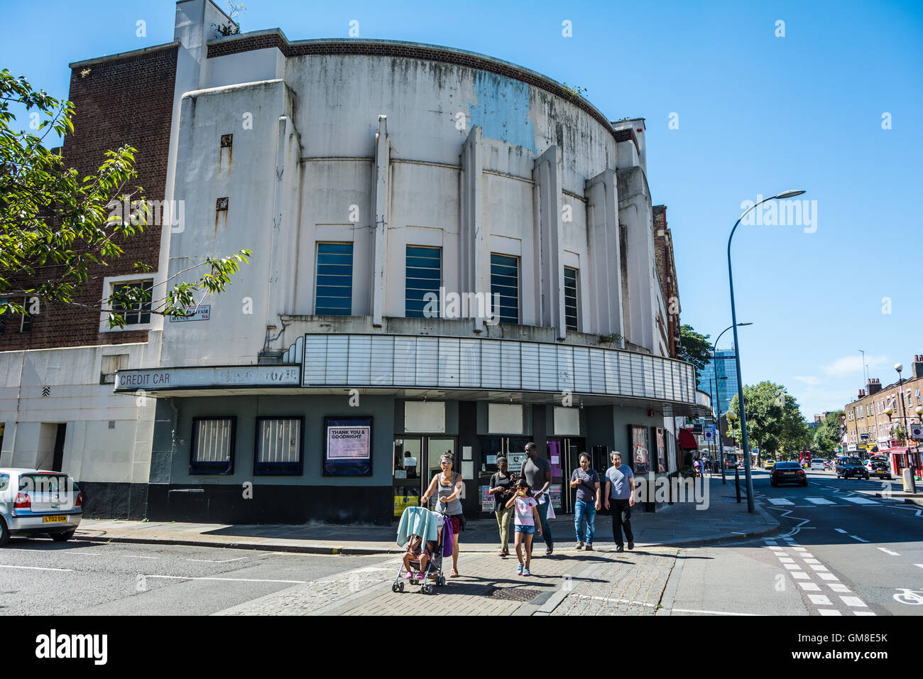 Exterior of the former Cineworld Cinema on Hammersmith King Street ...