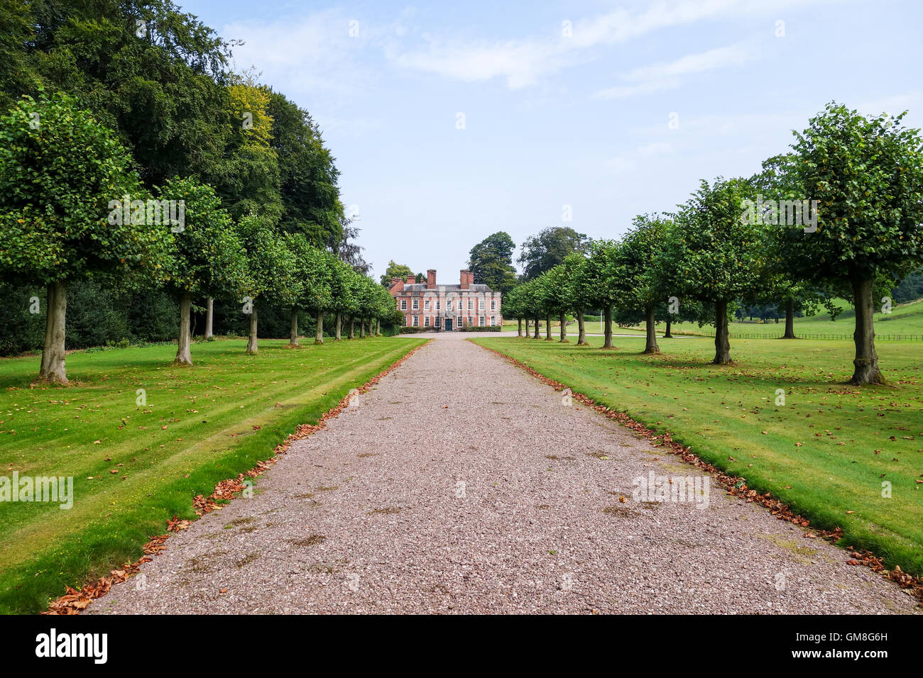 Whitmore Hall Newcastle under Lyme Staffordshire England UK Stock Photo ...