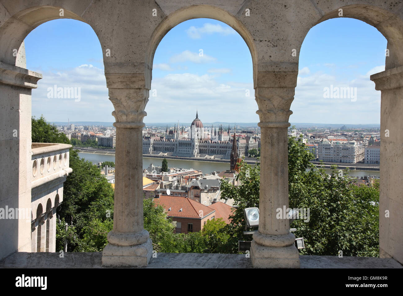 Fisherman bastion view from hi-res stock photography and images - Alamy