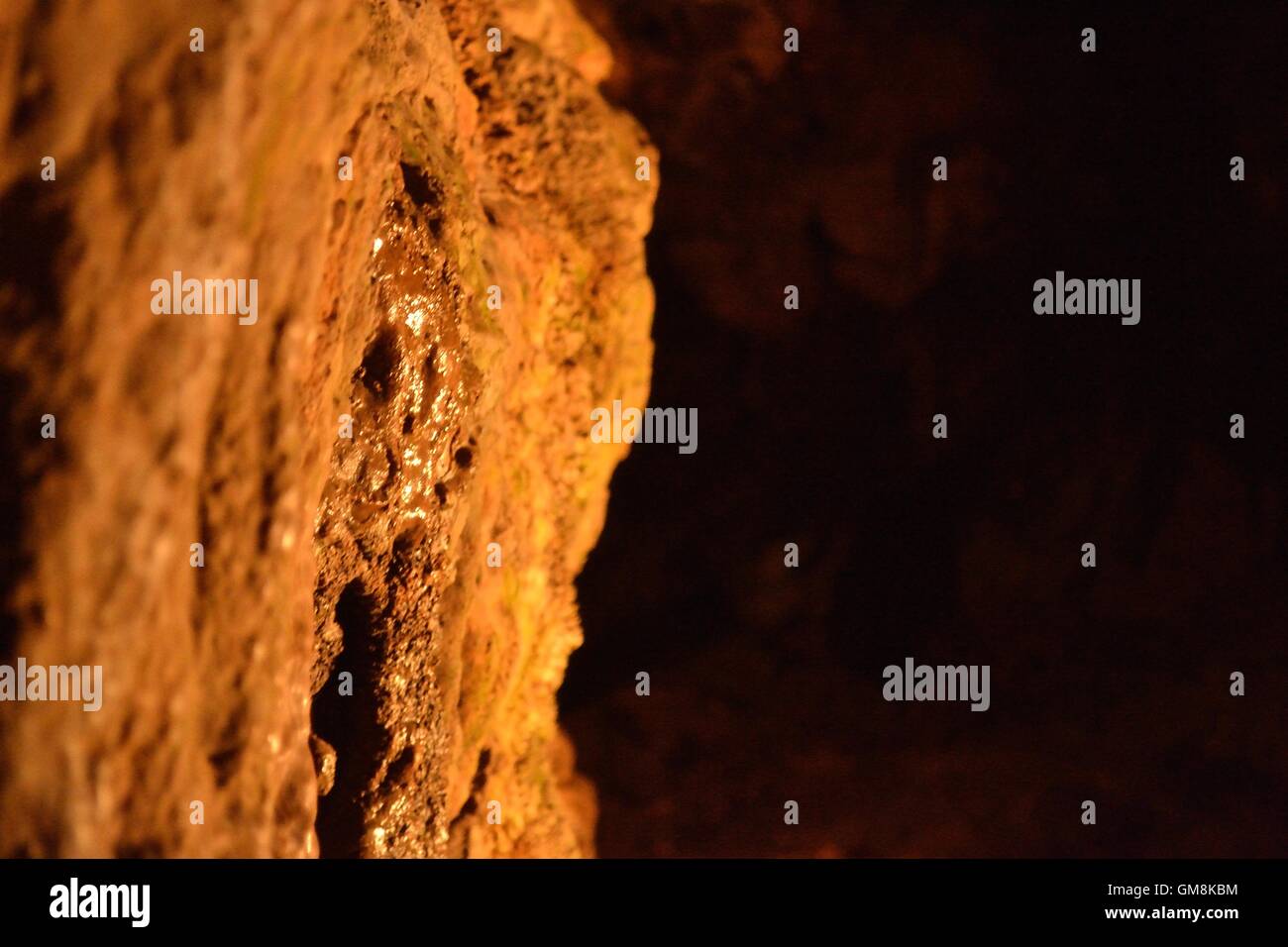 Water in the cave Stock Photo - Alamy