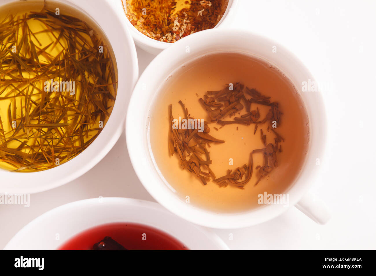 unique kinds of tea Stock Photo - Alamy