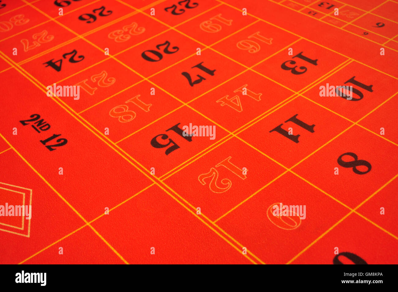 Roulette table layout hi-res stock photography and images - Alamy