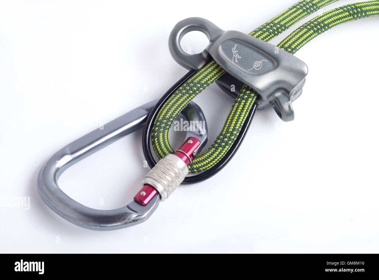 Mountain climbing equipment Stock Photo - Alamy