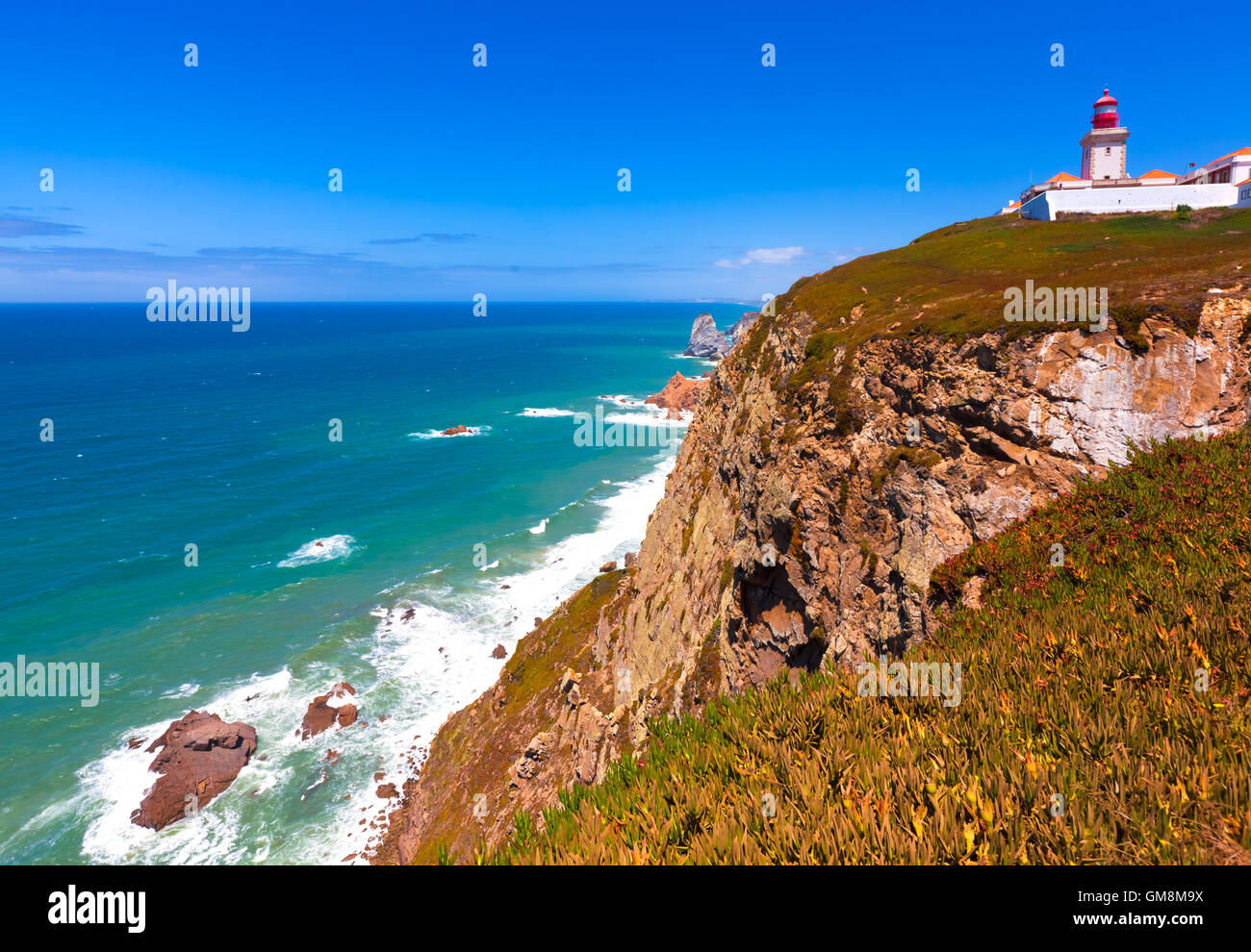 Cabo da Roca, Portugal Stock Photo - Alamy