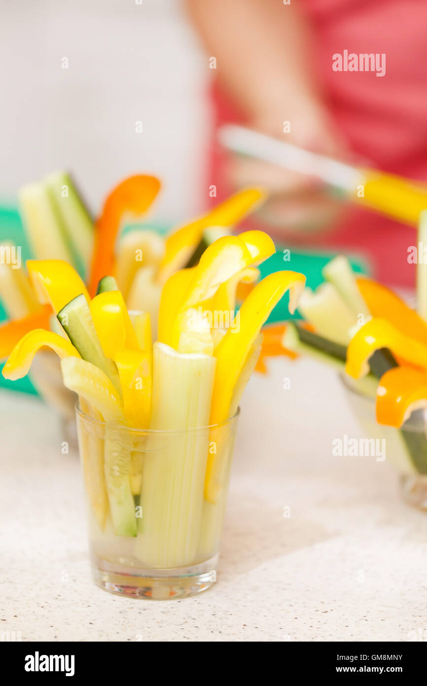 vegetables for dip Stock Photo - Alamy