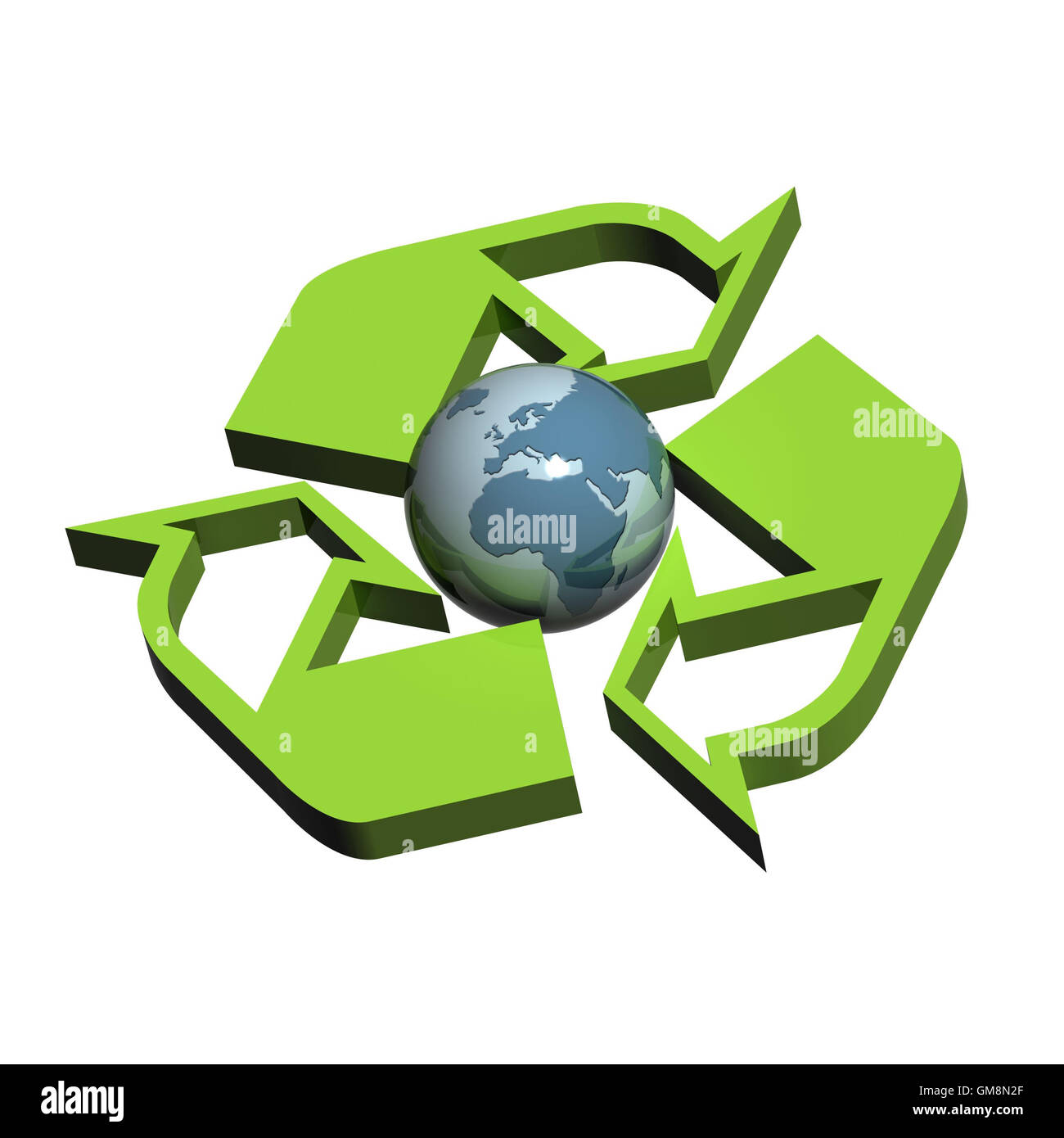 Recycle Symbol Europe Stock Photo - Alamy