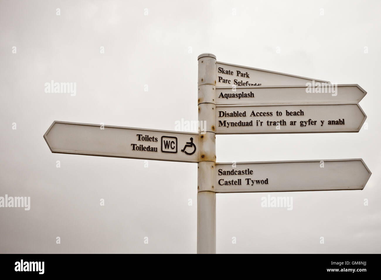 Welsh place names hi-res stock photography and images - Alamy