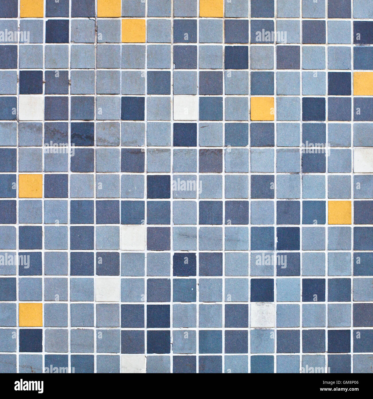 Dirty bathroom tiles blue hi-res stock photography and images - Alamy
