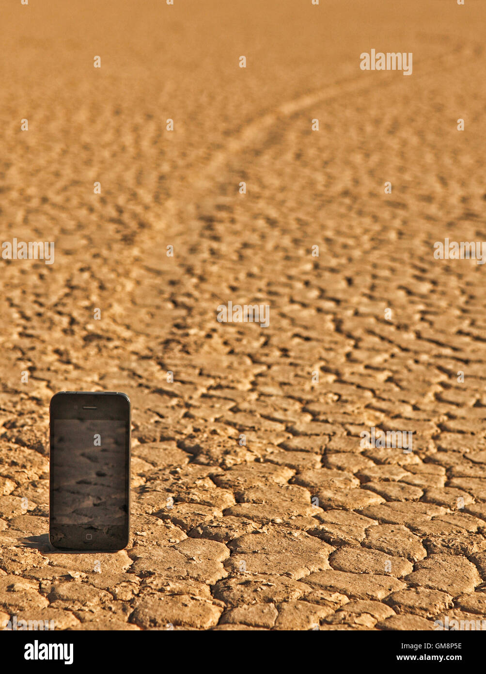 Beautiful Rock Trail Formations in Death Valley California Stock Photo ...
