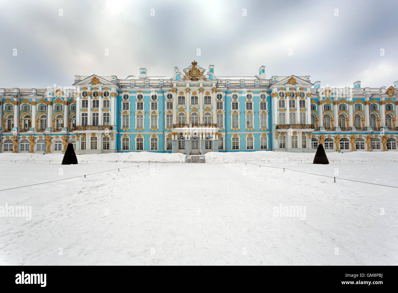Ekaterinesky Winter Palace (Pushkin Stock Photo - Alamy