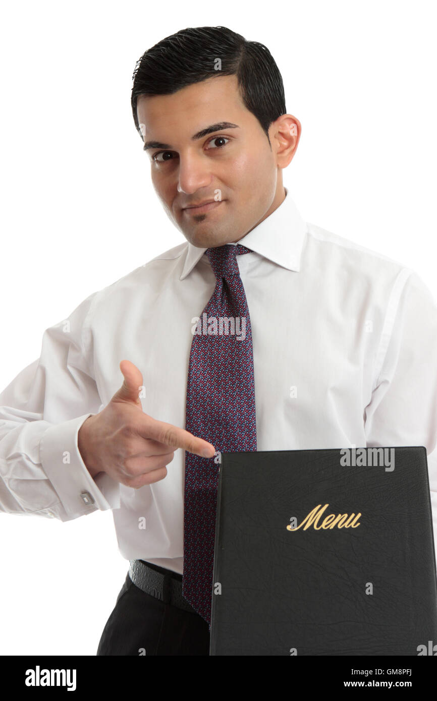 Menu book hi-res stock photography and images - Alamy