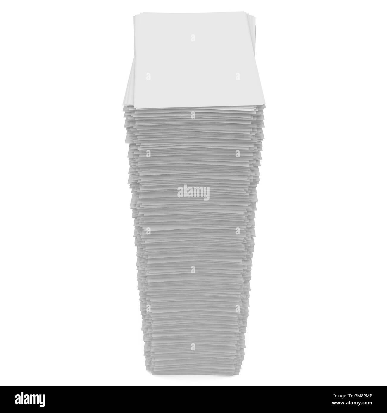 A stack of white paper Stock Photo - Alamy