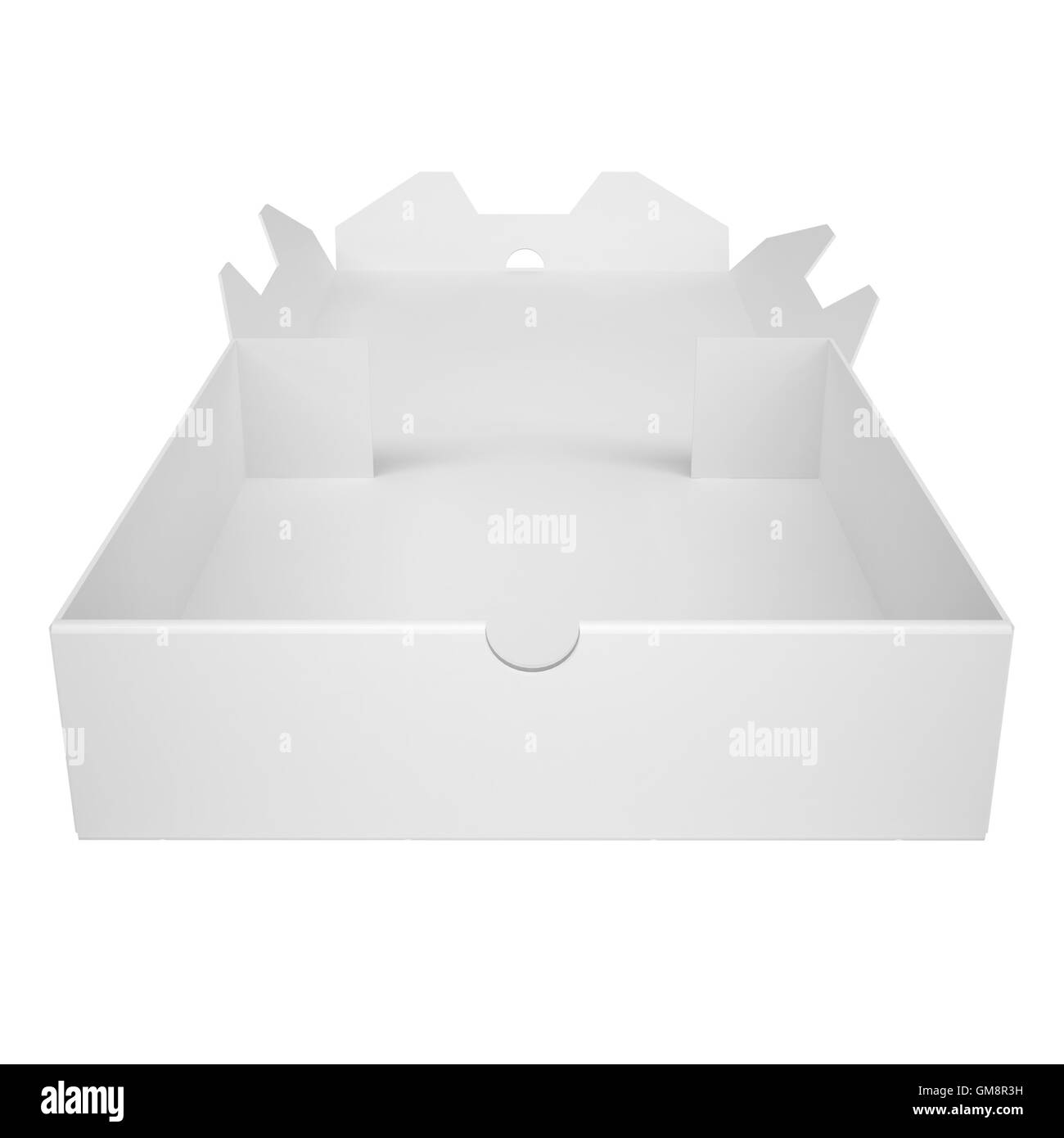 Open blank carton pizza Black and White Stock Photos & Images - Alamy