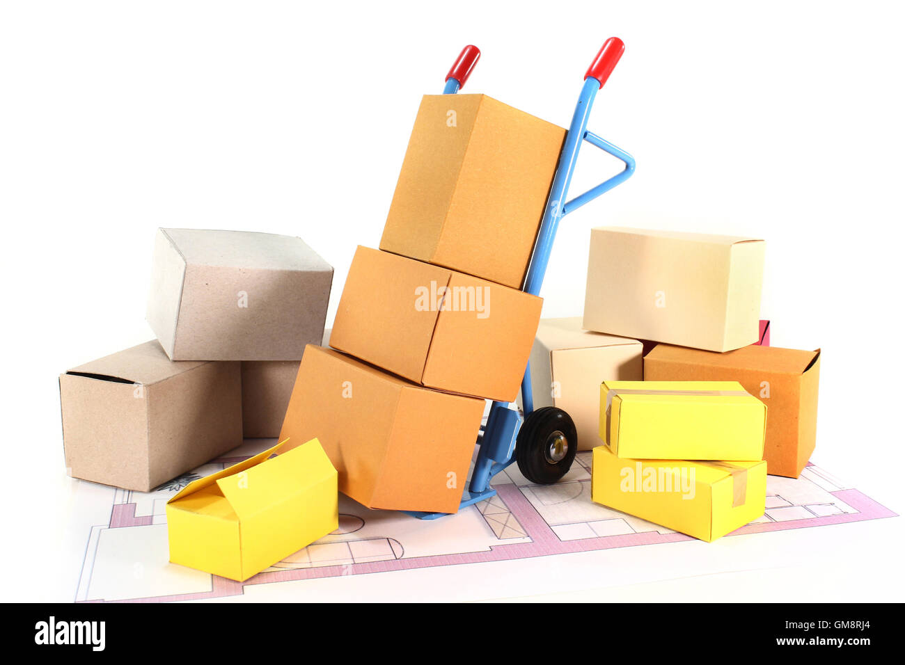 Packing move Cut Out Stock Images & Pictures - Alamy