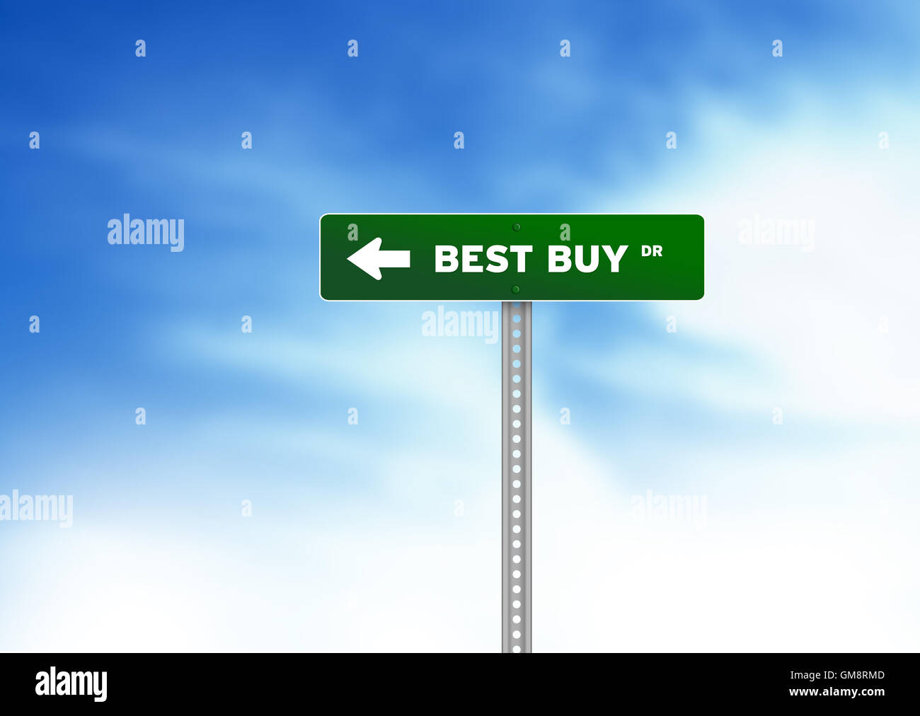 Best Buy Drive Road Sign Stock Photo - Alamy