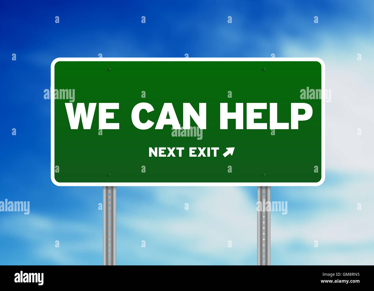 Work vacation road sign hi-res stock photography and images - Alamy