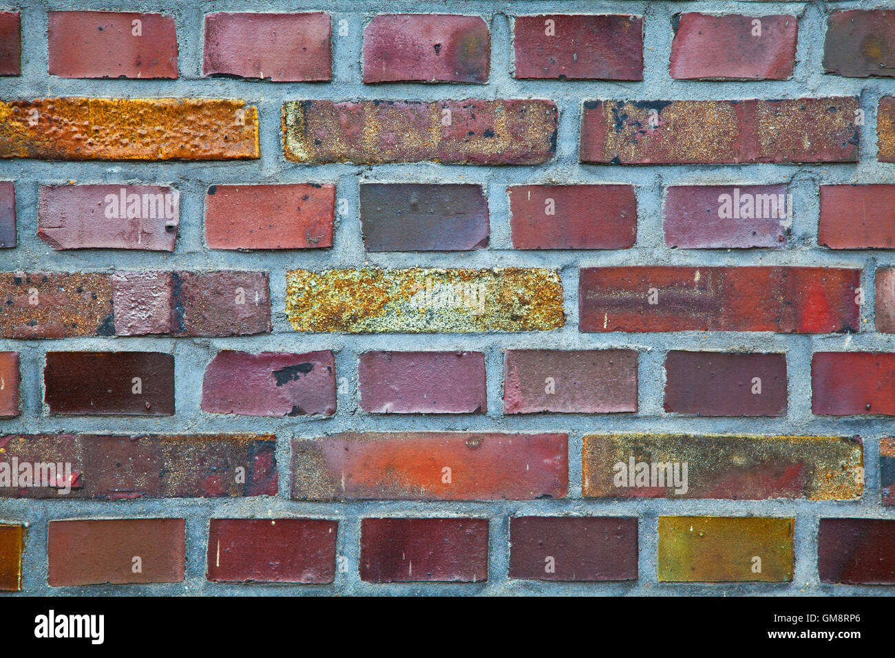 Red orange colour bricks hi-res stock photography and images - Alamy