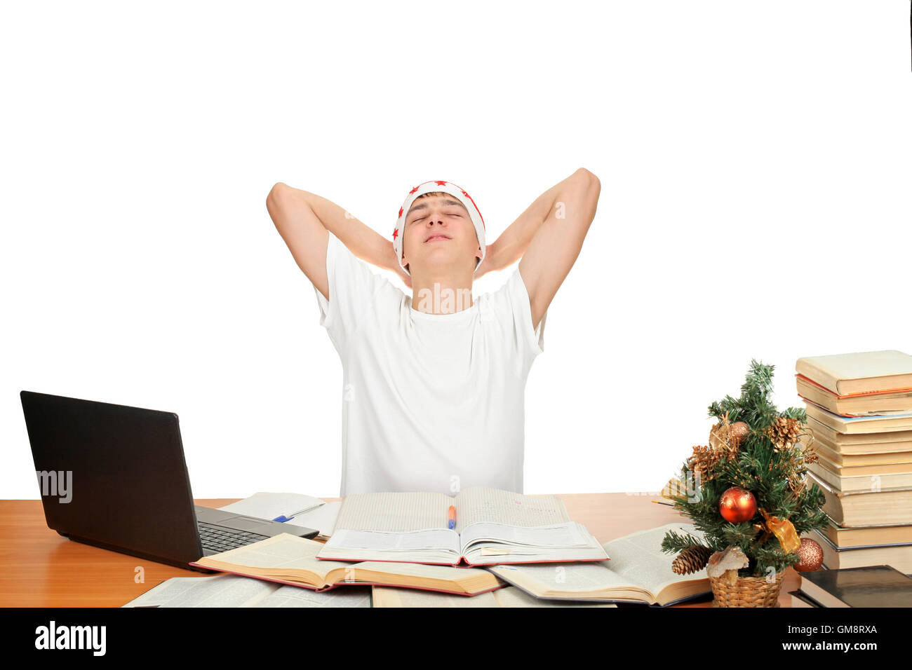student is resting Stock Photo - Alamy