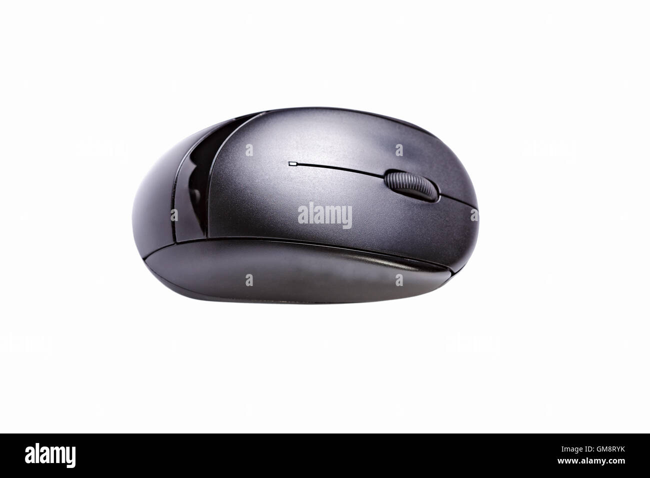 Black Wireless Computer Mouse Stock Photo - Alamy