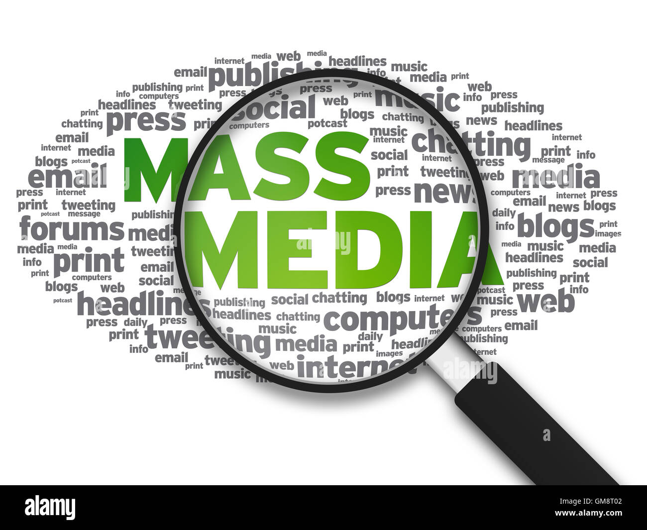 Mass media television hi-res stock photography and images - Alamy