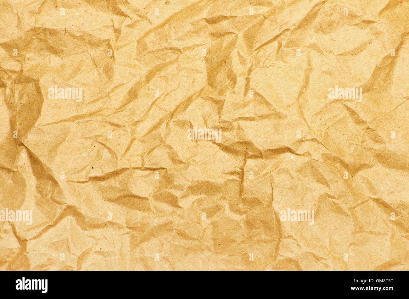 Old Crumpled Paper Stock Photo - Alamy