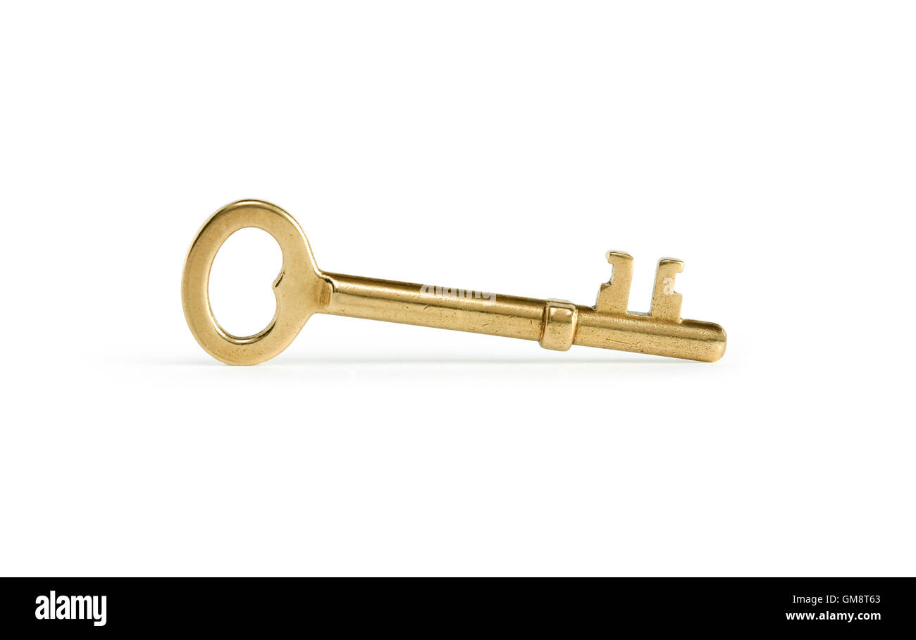 Old Golden Key Stock Photo - Alamy