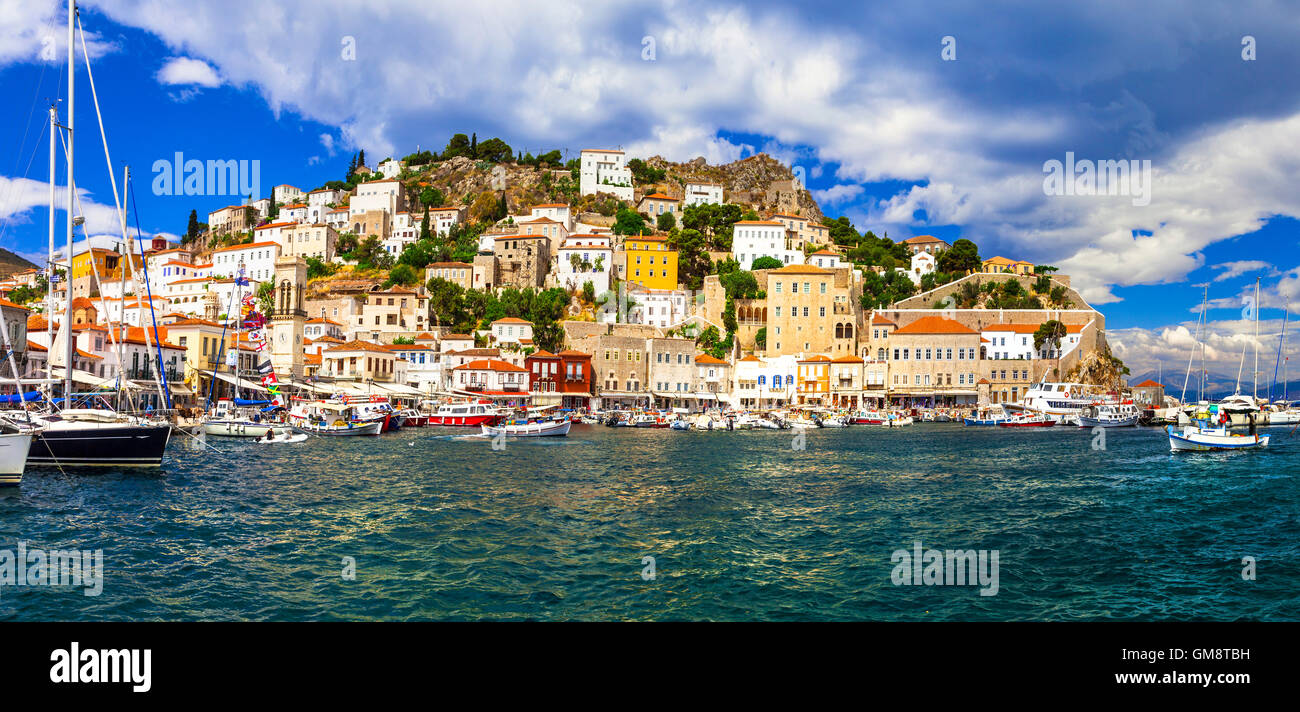 Hydra island hi-res stock photography and images - Alamy