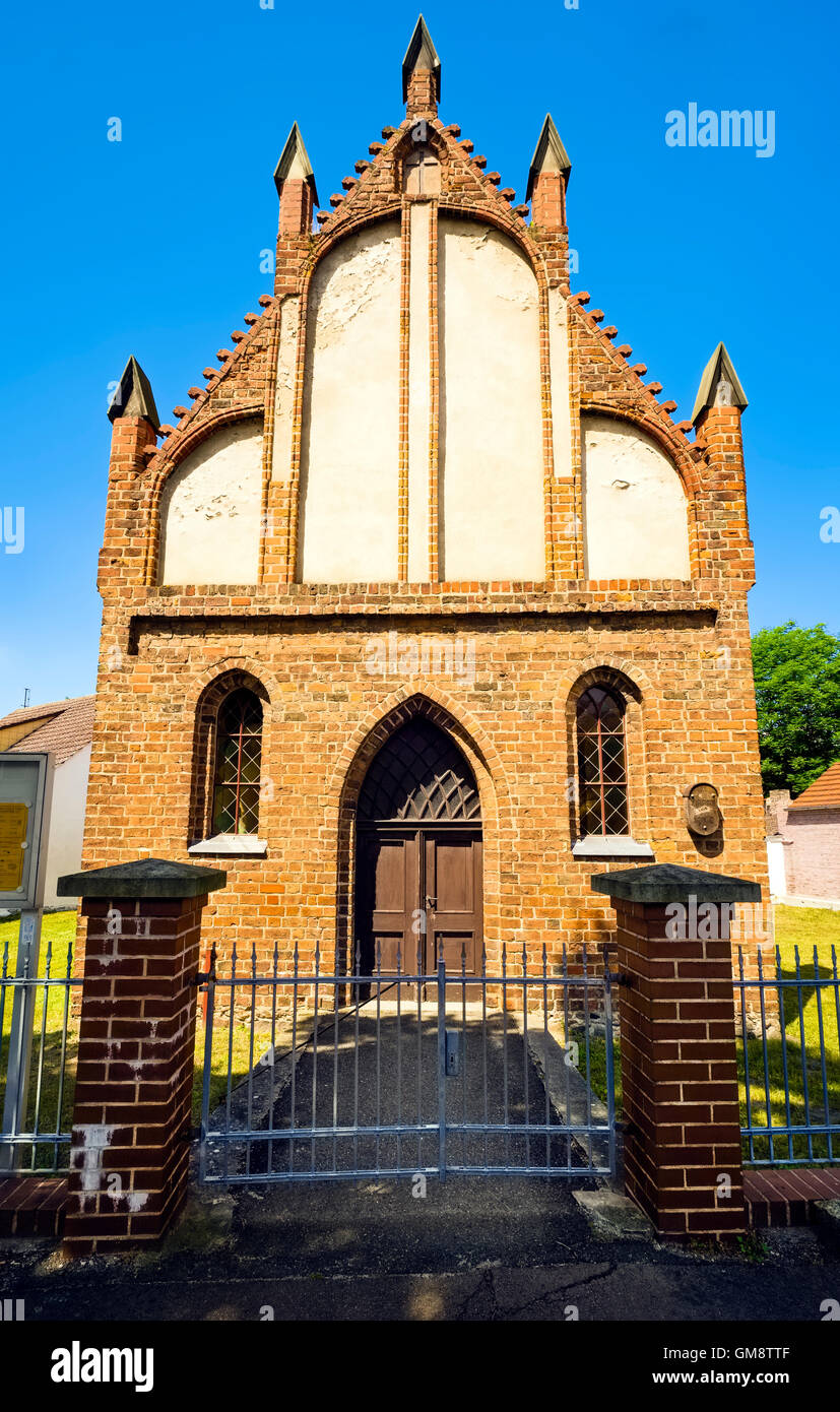 Spitalkapelle Chapel, Mittenwalde, Brandenburg, Germany Stock Photo - Alamy