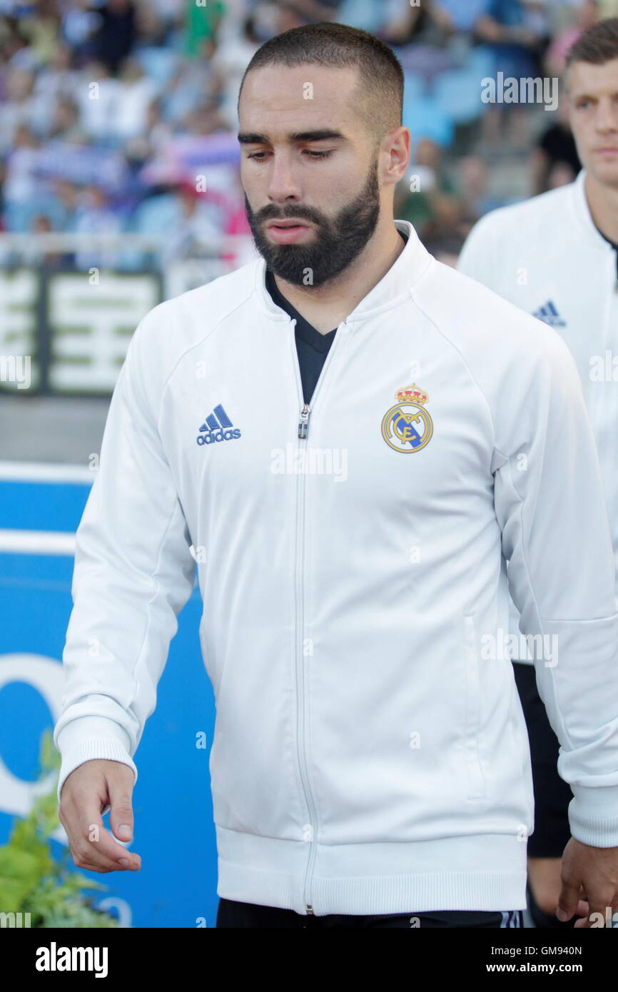 San Sebastian, Spain. August 21, 2016. Daniel Carvajal during Real ...