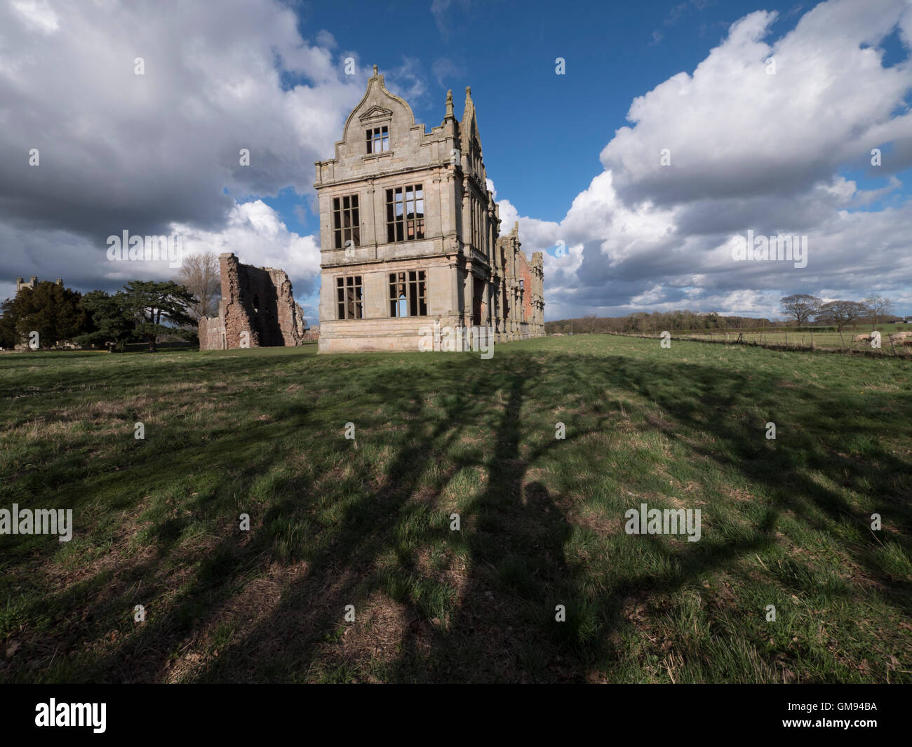 Moreton Corbet Castle, Shawbury, Shropshire, England, UK Stock Photo ...