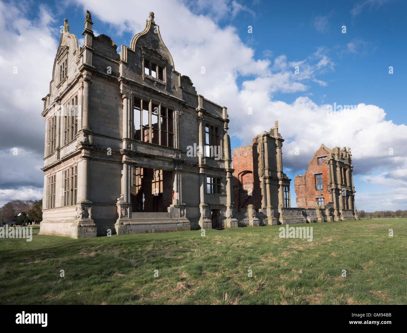 Moreton Corbet Castle, Shawbury, Shropshire, England, UK Stock Photo ...