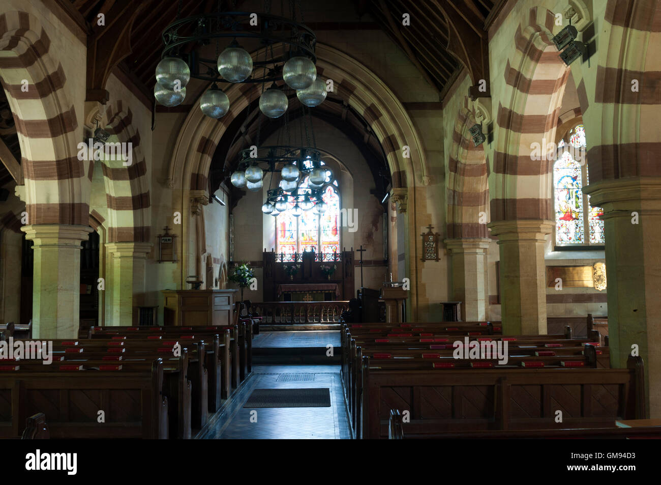St. James the Great Church, Birlingham, Worcestershire, England, UK ...