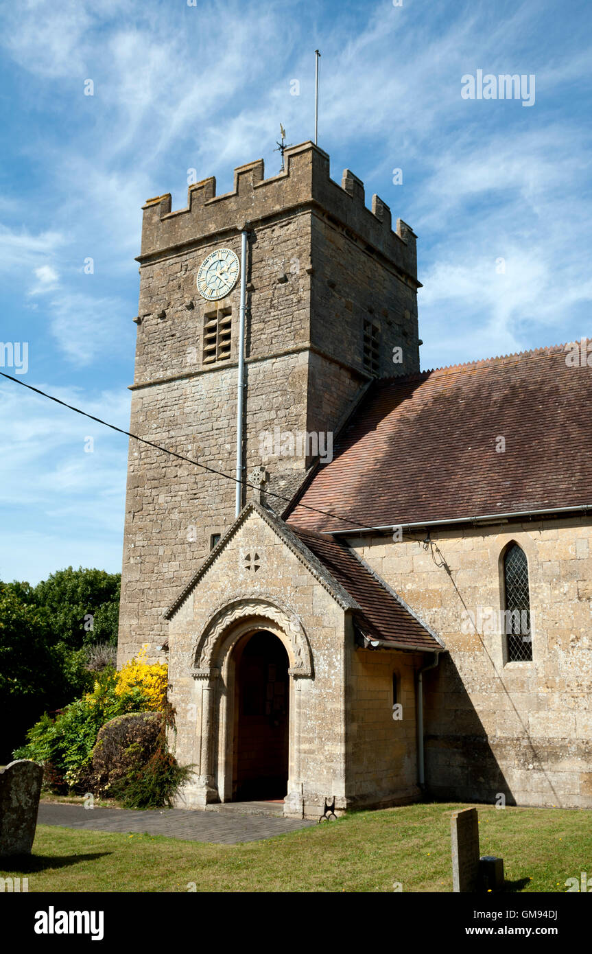 St. Giles Church, Bredon`s Norton, Worcestershire, England, UK Stock ...