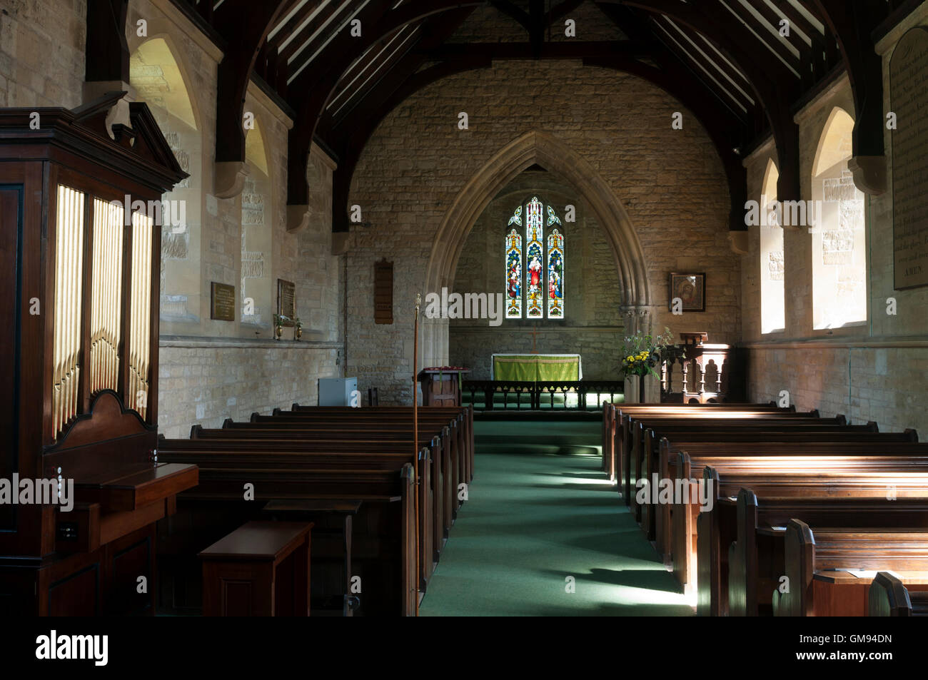 St. Giles Church, Bredon`s Norton, Worcestershire, England, UK Stock ...
