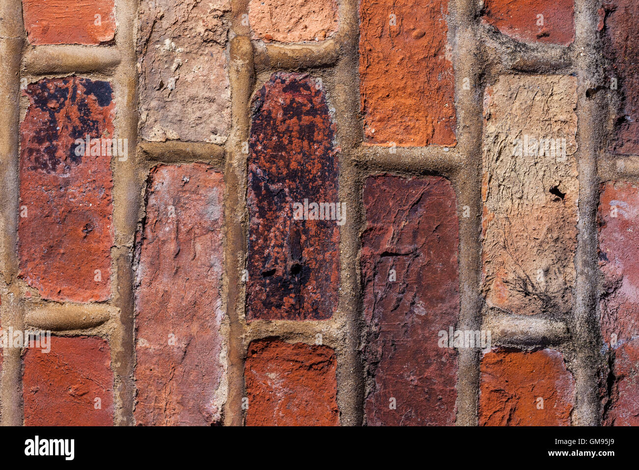 Detailed texture red bricks hi-res stock photography and images - Alamy