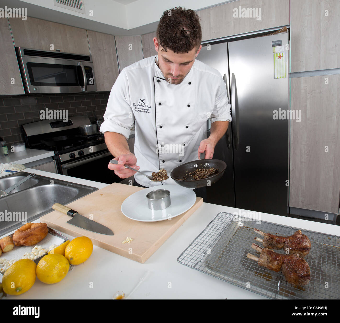 Chef christopher sayegh hi-res stock photography and images - Alamy