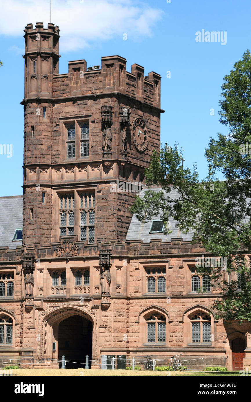 Princeton university east pyne hall building hi-res stock photography ...