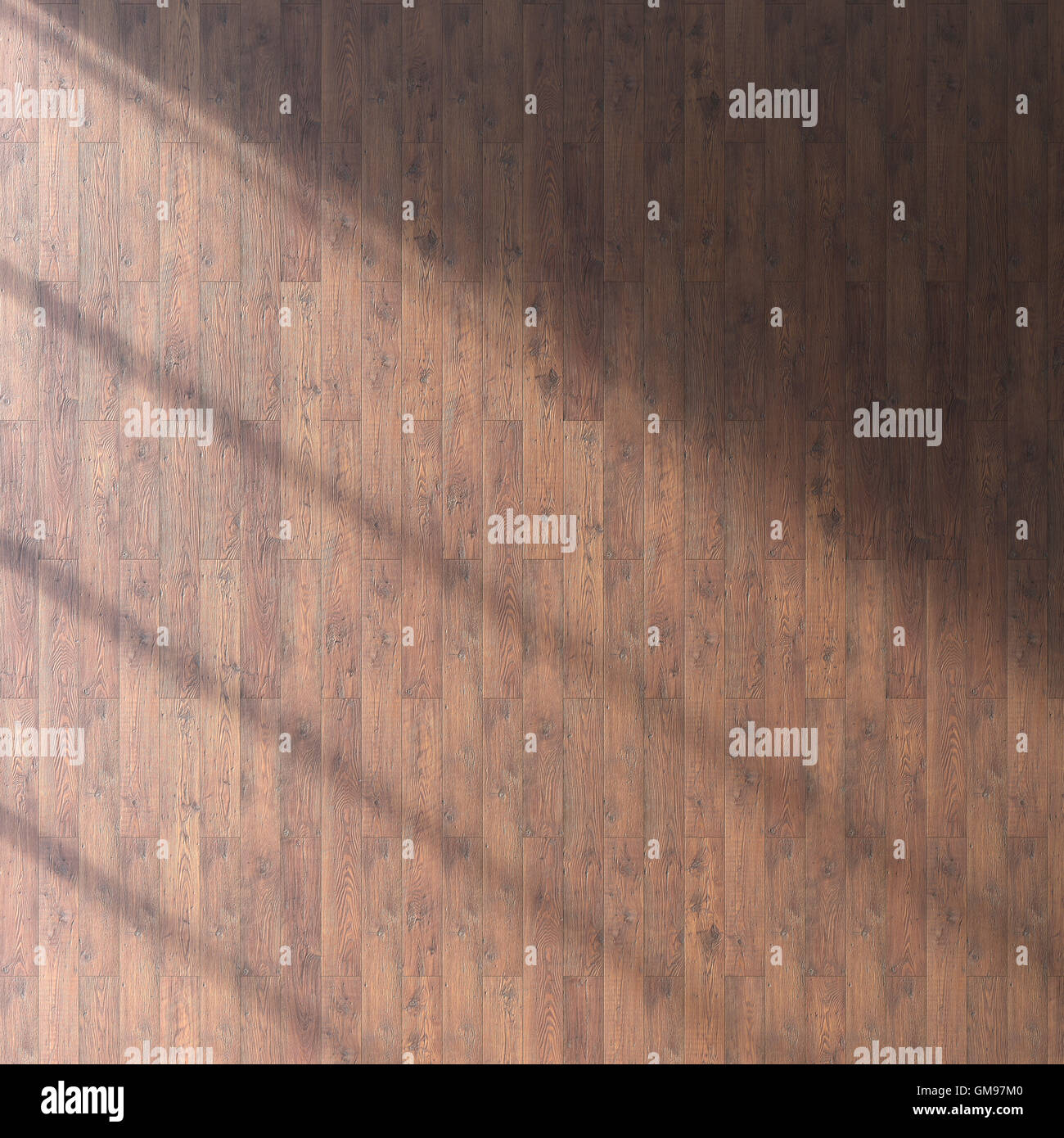 Wooden floor seen from above, 3D Rendering Stock Photo - Alamy