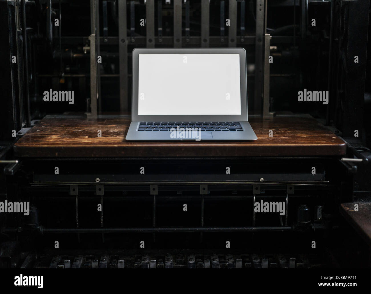 Typesetting display hi-res stock photography and images - Alamy